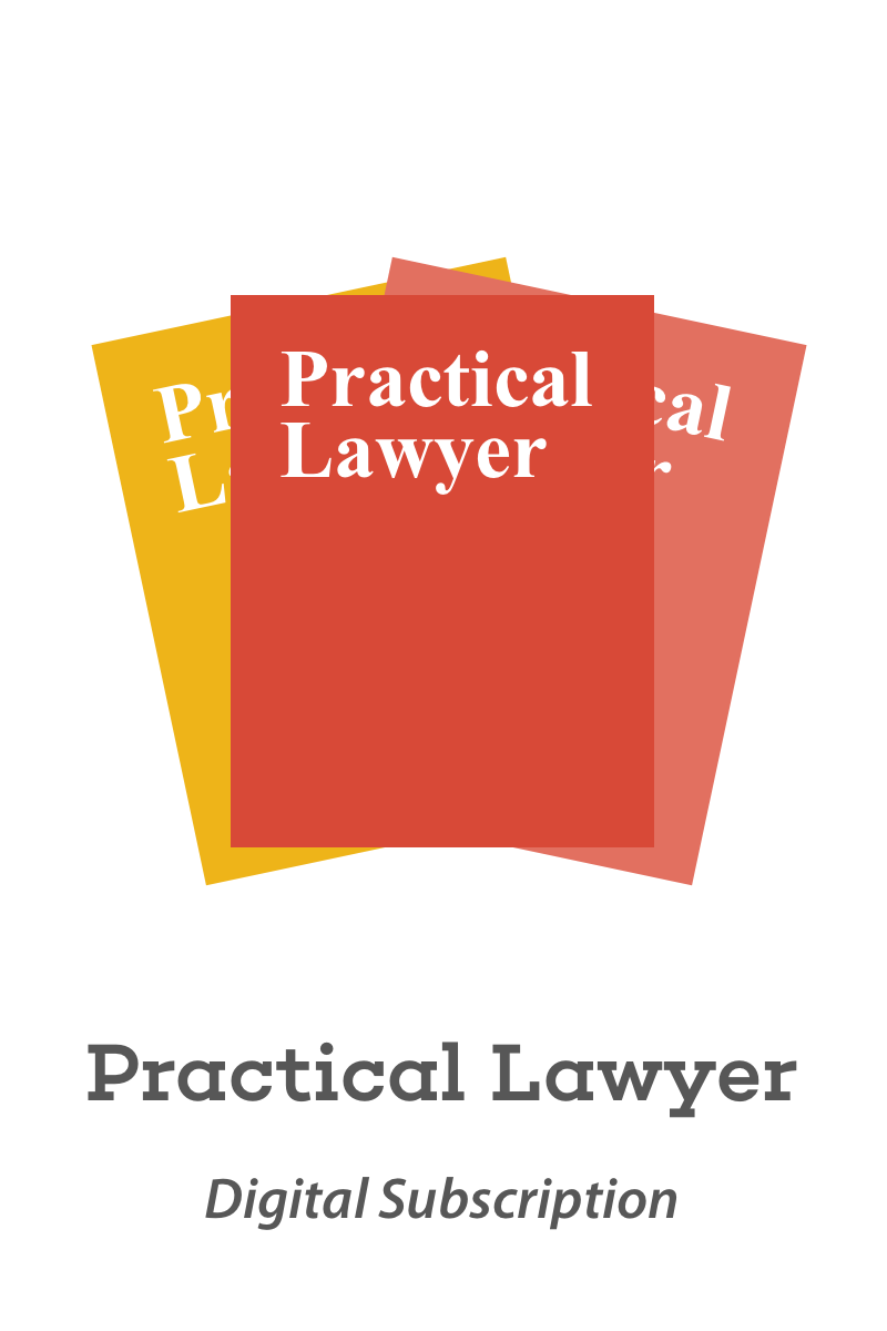 Practical Lawyer - Digital Edition [Annual Subscription]